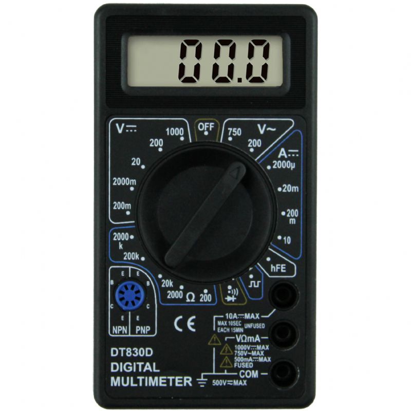 DT832 Pocket size 2000 counts Digital Multimeter – Meterport