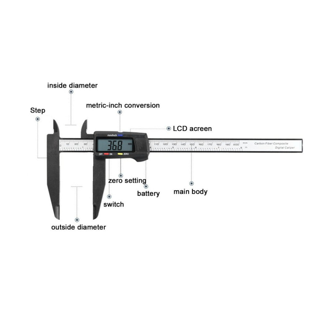 SL04 Digital Display Electronic Caliper – Meterport