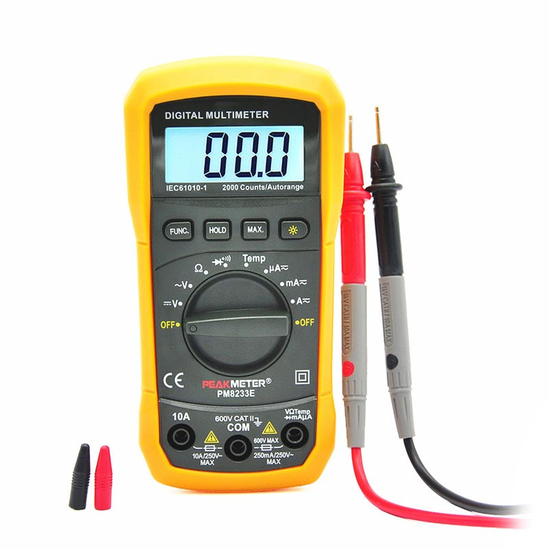 PM8233A,B,D,E 2000 Counts Digital Multimeter – Meterport
