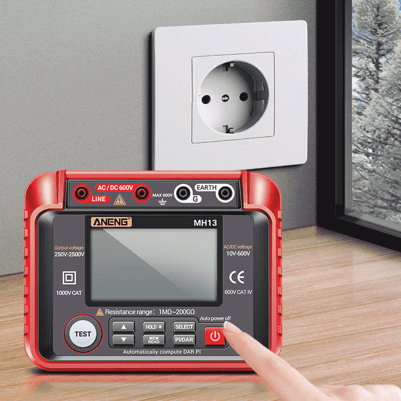 ANENG MH13 2000 Counts Insulation Tester – Meterport